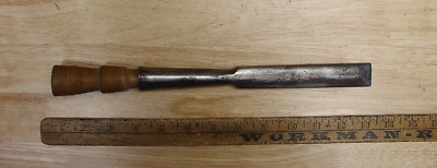 Antique N. Dickinson Co Socket Firmer Chisel,Slick,1" X 9-1/4",W/3-1/4 ...
