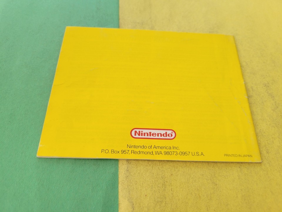 Dr. Mario Nintendo NES Instruction Manual Booklet ONLY | eBay UK