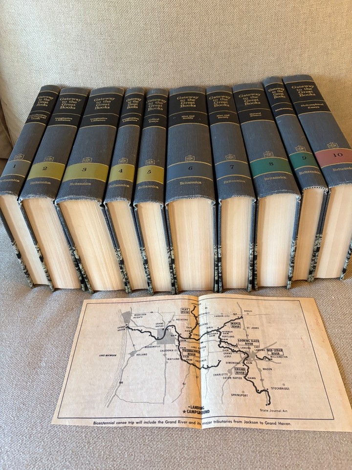 Gateway to The Great Books 1-10 Encyclopedia Britannica 1963 Vintage | eBay