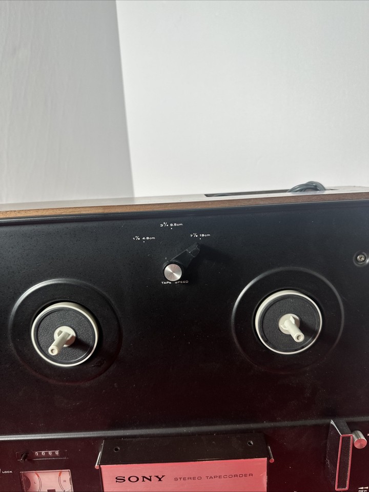Sony TC-255 Reel to Reel Tape Recorder Powers On. AS IS. Please Read | eBay