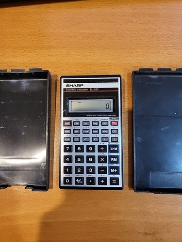SHARP EL-532 Scientific calculator Sharp corporation | eBay