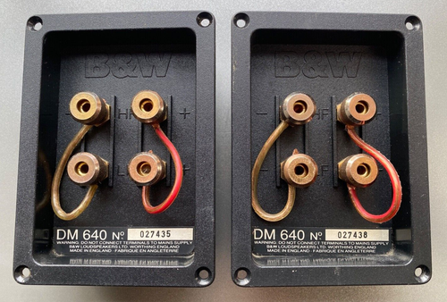 2x Bowers and Wilkins DM640 Terminal | eBay.de