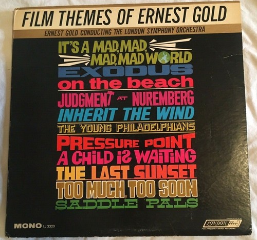 FILM FILMS OF ERNST GOLD Rare Lp Hollywood Movie Theme SOUNDTRACK ...