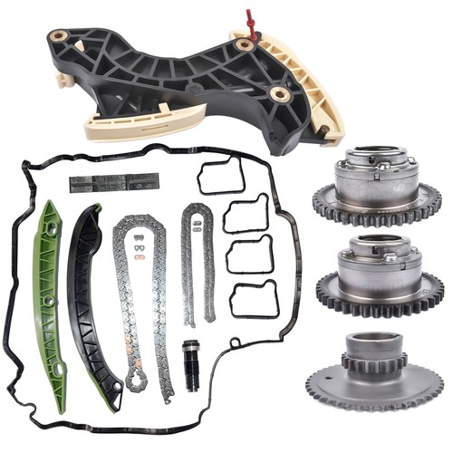 Timing Chain Kit&Gear&Tensioner&Adjuster For Mercedes C250 E250 W204 ...