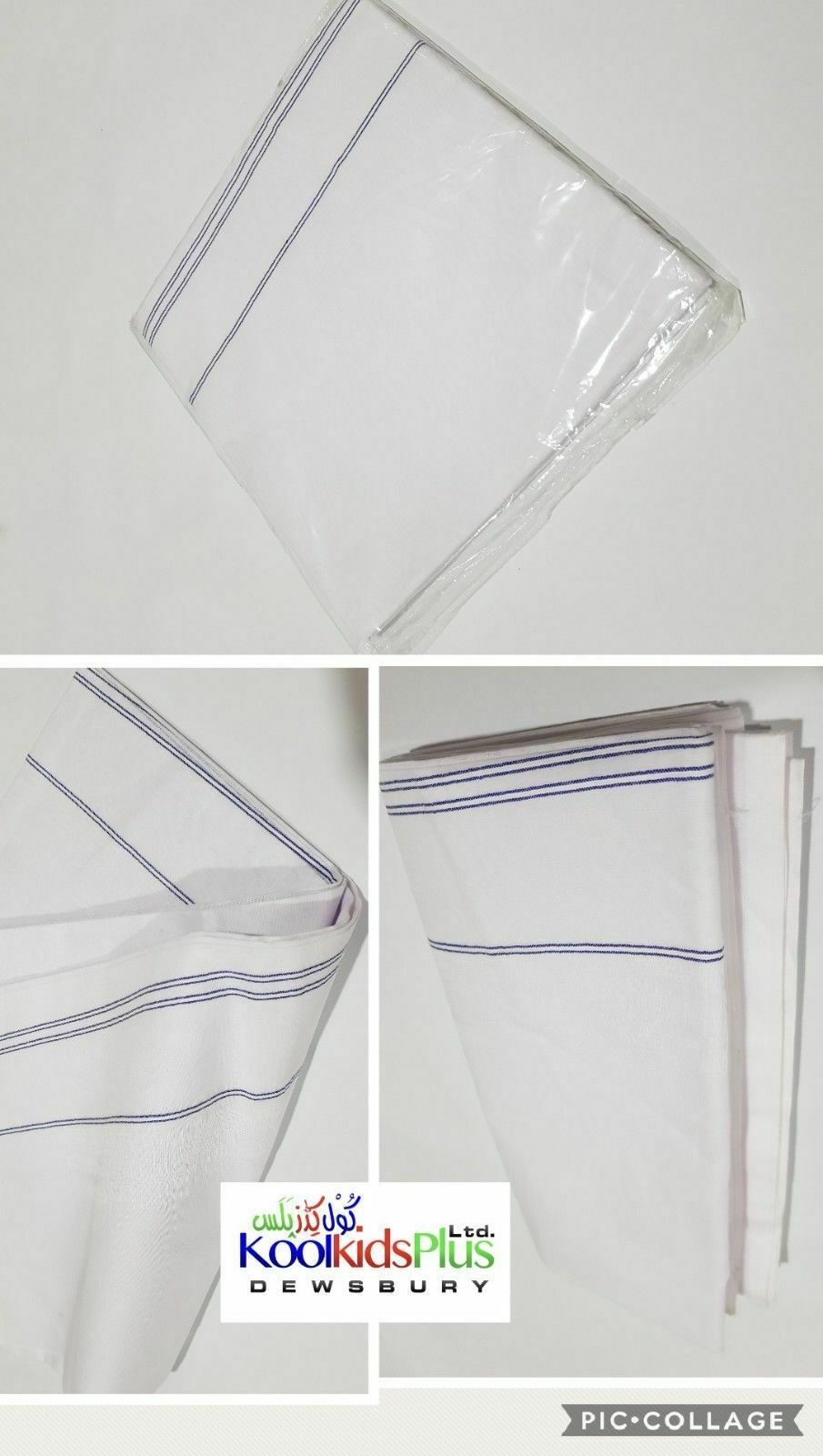 Imama - 3.5 Yards White Cotton Muslim Imamah Amama Amamah Pagri Turban ...