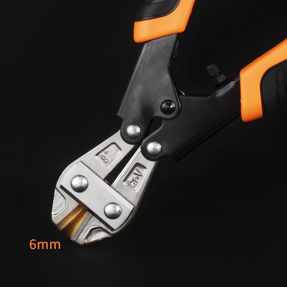 8 Inch Bolt Cutter Carbon Steel Crimping Pliers Wire Clippers ...