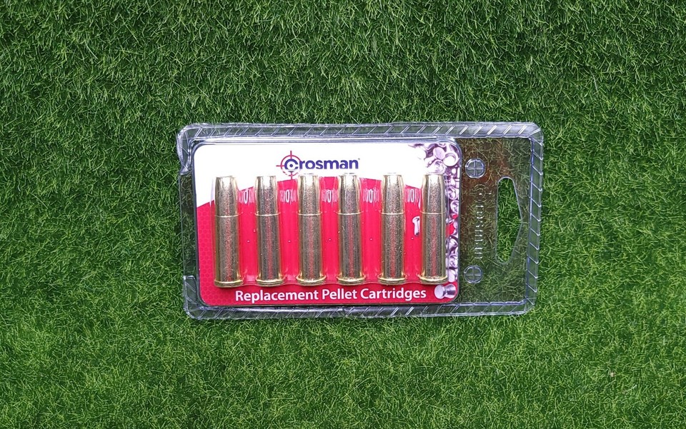 Crosman SNR357 SR357B CRVL357B Revolver Shells .177 Cal PELLET 6ct ...