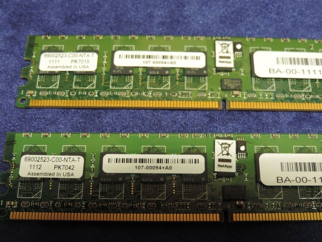 NetApp 107-00094 2gb DDR X3199-r6 ECC Server RAM Memory Fas32xx for ...