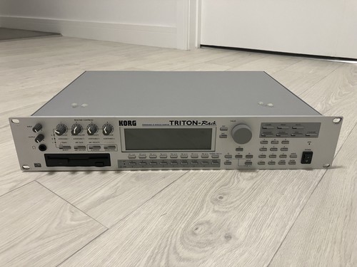 Korg Triton Rack Synthesiser - 60-Voice Polyphonic Workstation, Superb ...