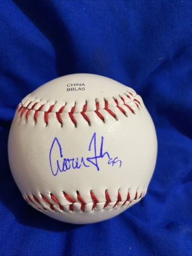 Aaron Judge Signed Autograph Baseball Ball Yankees Auto | eBay