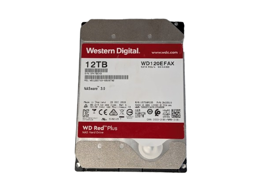 Western Digital Red 12TB SATA 3.5" 6gb/s NASware 3.0 NX HA500 WD120EFAX ...