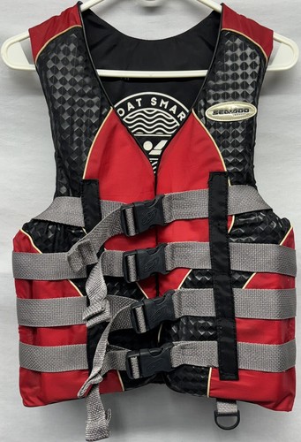 SeaDoo Motion Life Jacket Boat PWC Jet Ski Swim Vest Adult Small 32 to ...