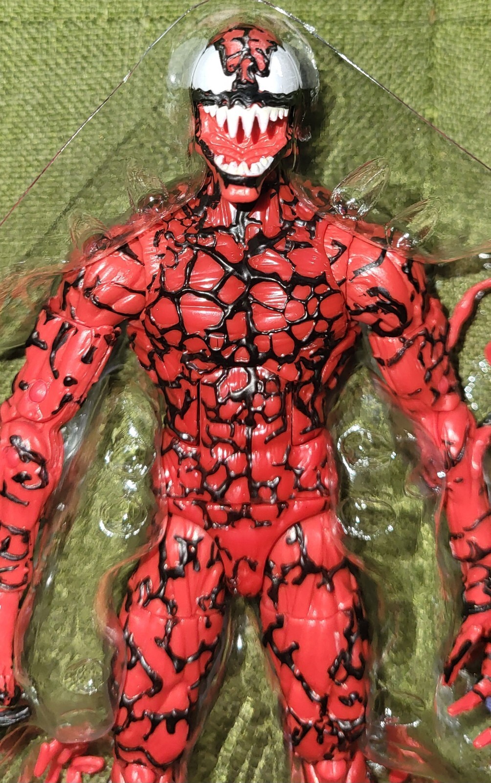 Marvel Legends Carnage retro card target excl spider-man hasbro | eBay