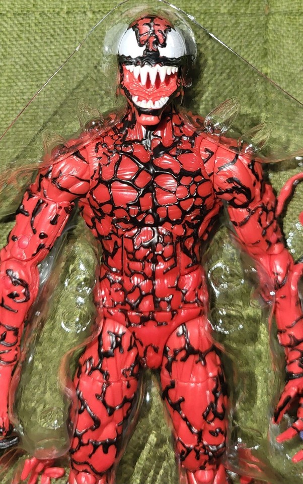 Marvel Legends Carnage retro card target excl spider-man hasbro | eBay