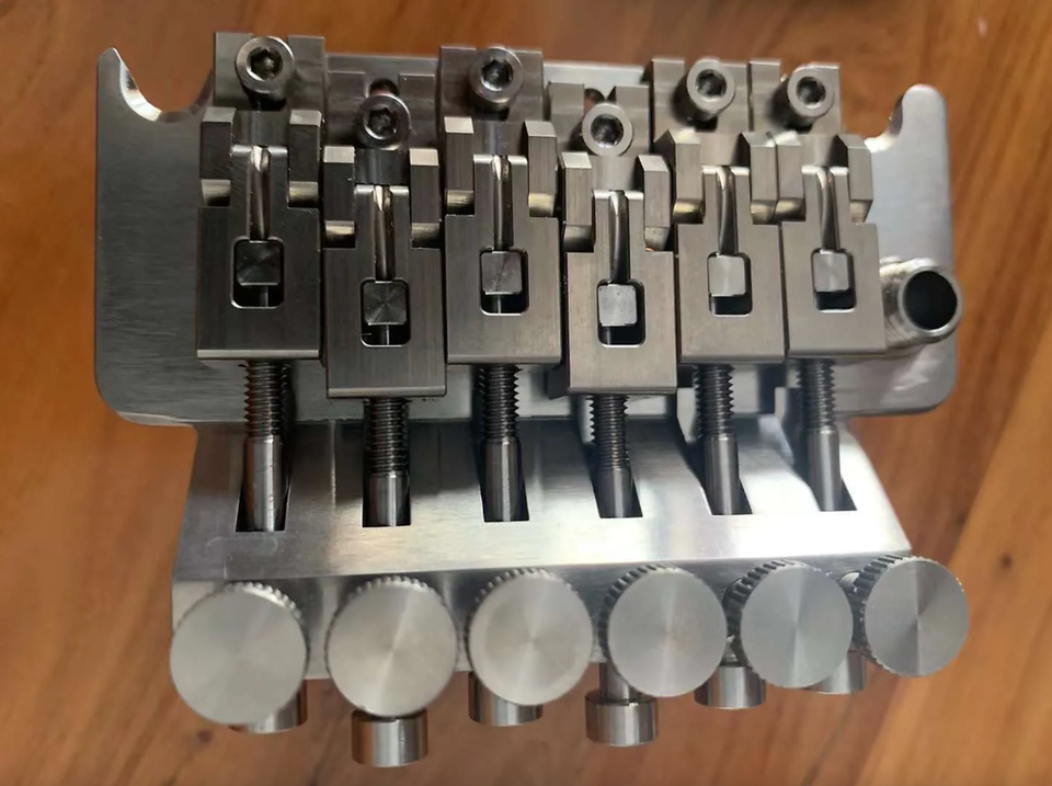 All Titanium Guitar Bridge Tremolo System For Floyd Rose Bridges | eBay