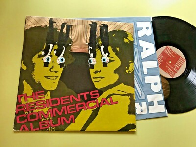 the The Residents Commercial Album LP Ralph 1980 RZ-8052-L original w ...