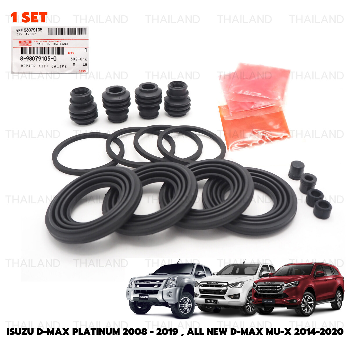 8980791050+Isuzu+Repair+Kit+Product+Code+8980791050+Genuine+Parts for ...