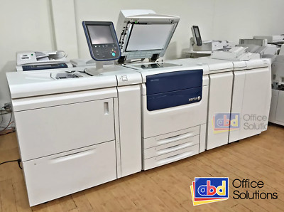 Xerox C75 Color Production Printer 1 Tray Feeder Booklet Finisher ...