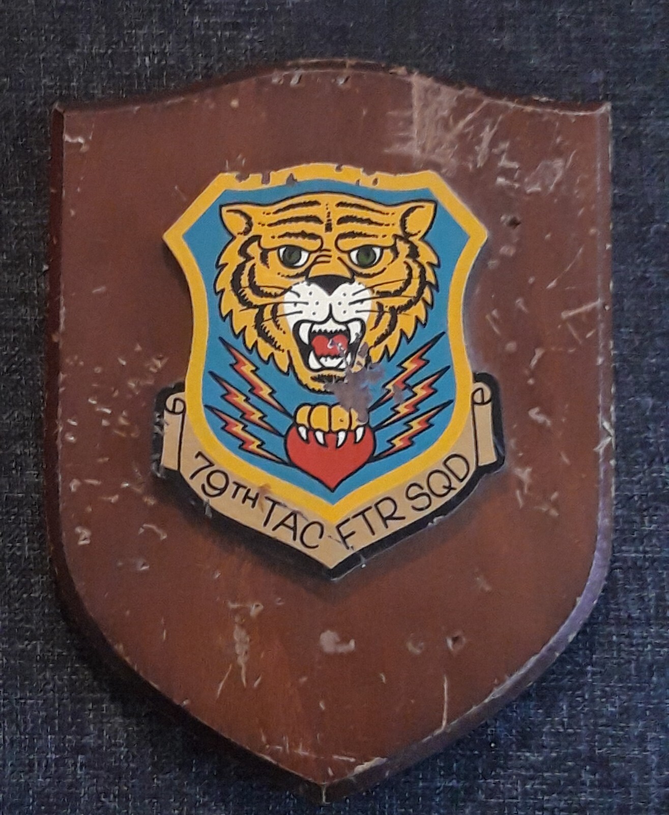 USAF US Air Force 79 th TAC. FTR Squadron Shield İncirlik | eBay