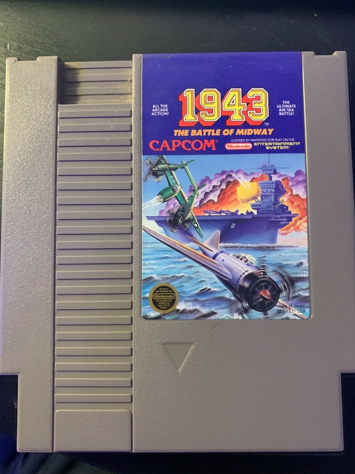 1943 The Battle of Midway Nintendo Nes ~ Works Great! Authentic! | eBay