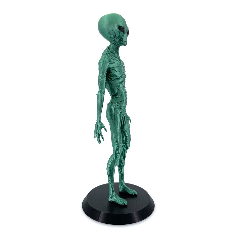 Insectoid Alien Figurine 3D Printed | Mantis Entity Full Body Statue ...