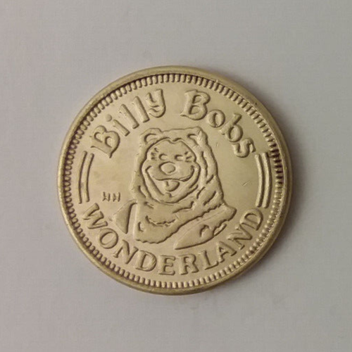 Billy Bobs Wonderland Arcade Barboursville, WV Game Token 22mm | eBay
