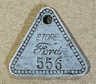 Ford Store Tool Check Chit Employee Badge Rouge Highland Park Sign ...