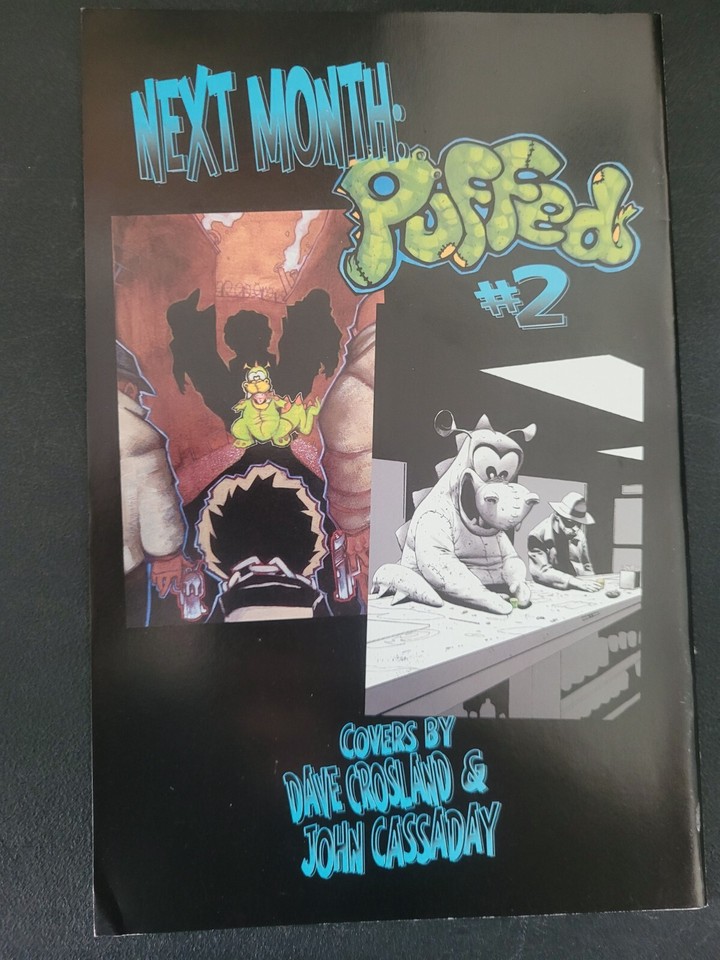 PUFFED #1 (2003) IMAGE COMICS JOHN LAYMAN! DAVE CROSLAND! FRANK QUITELY COVER! | eBay