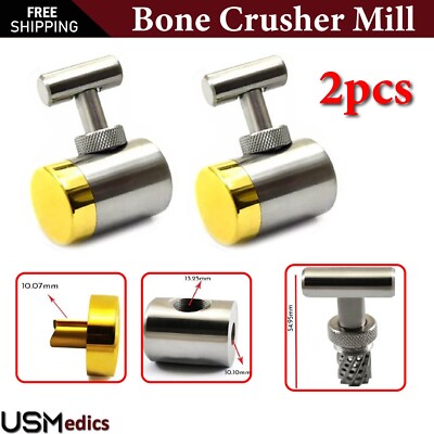 Implant Bone Crusher Mill Grinder Heavy Implant Dental Surgery Grafting ...