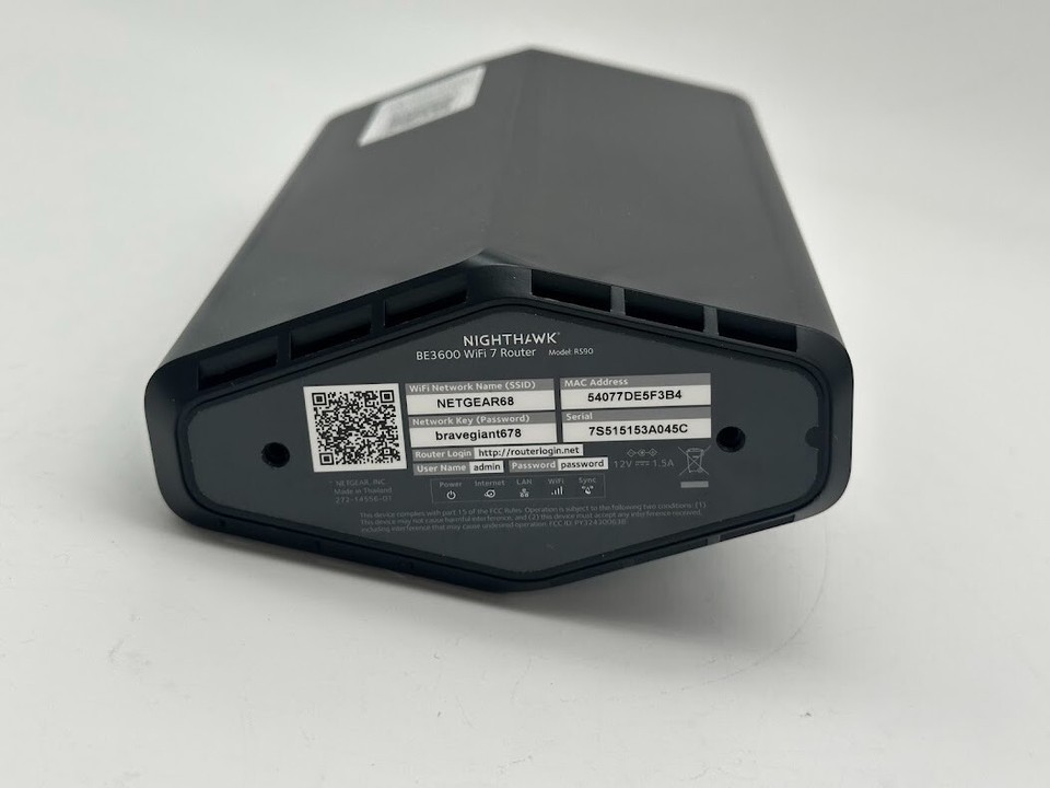 NETGEAR Nighthawk Dual-Band WiFi 7 Router (RS90) | eBay