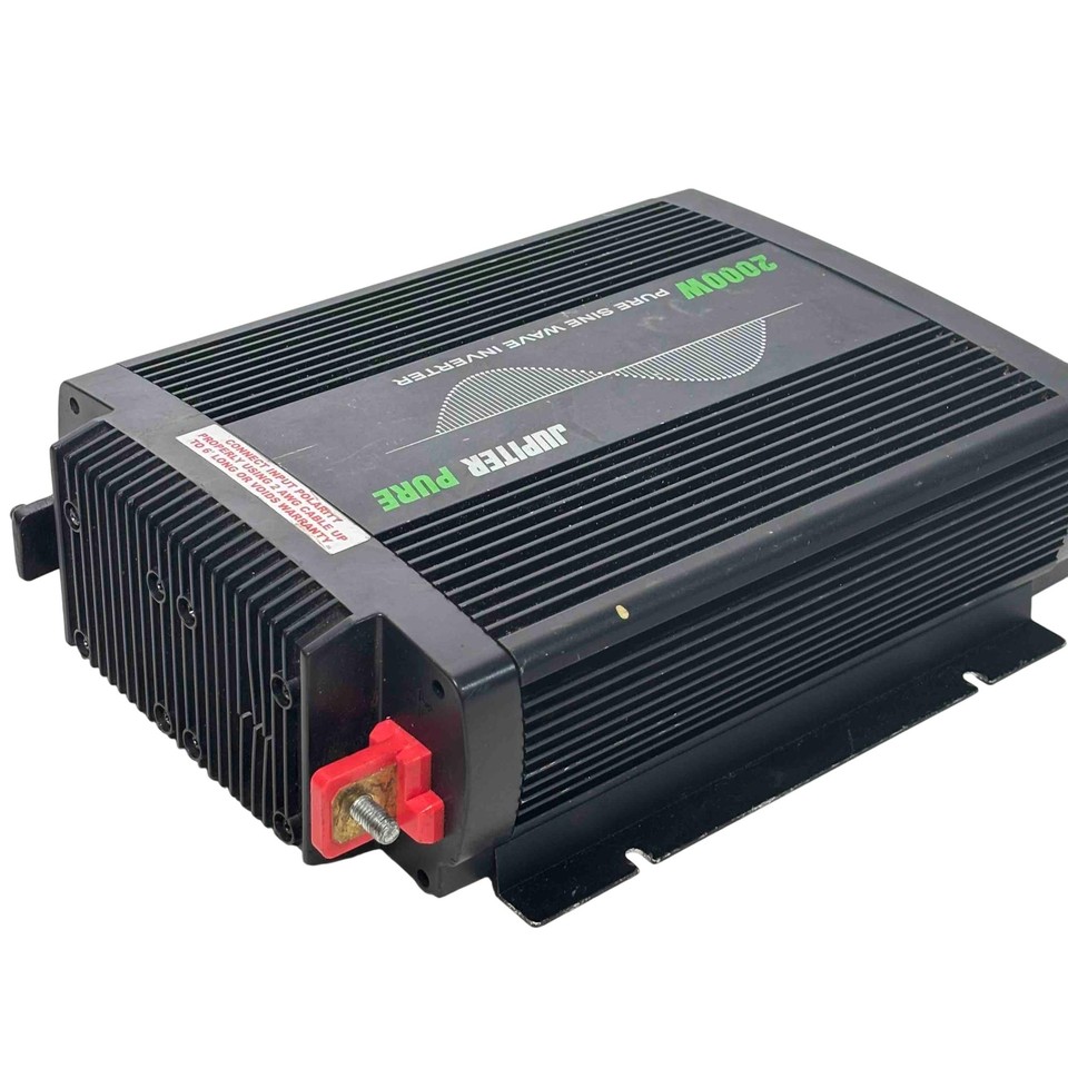 Jupiter Pure 2000W Continuous/4000W Peak Pure Sine Wave Power Inverter ...