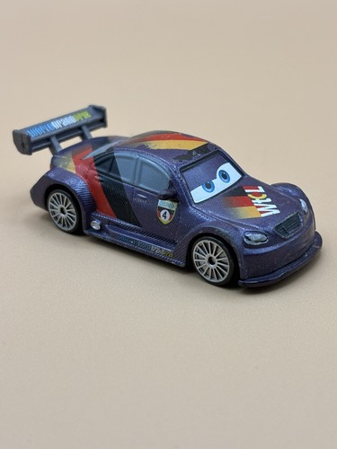 Disney Pixar Cars 2 Max Schnell Purple Die-cast Toy World Grand Prix 4 ...
