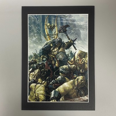 OGRE KINGDOMS OGOR TYRANT ART PICTURE FANTASY WARHAMMER AGE OF SIGMAR ...