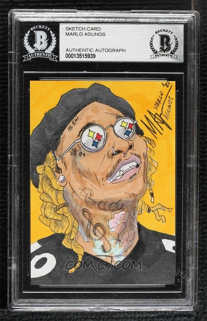 Wiz Khalifa Cartoon Drawing On Paper