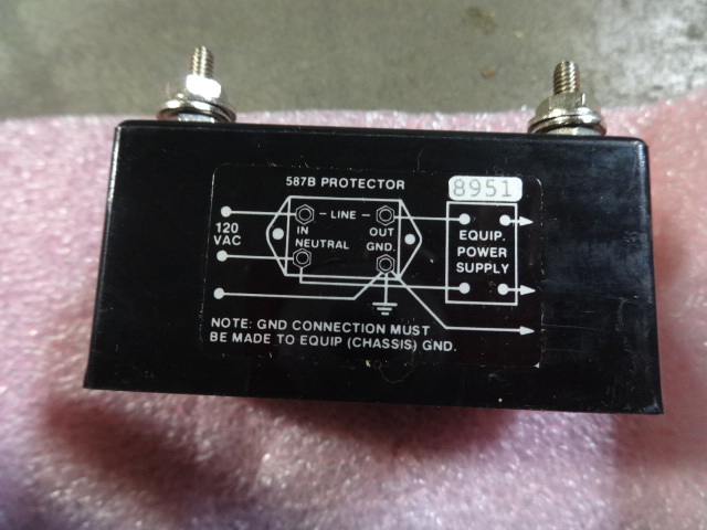 General Semiconductor Industries AC Line Protector 587B151 120VAC 15AMP ...
