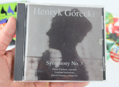 HENRYK GORECKI SYMPHONY NO 3 UPSHAW ZINMAN CLASSICAL MUSIC CD *QUICK ...