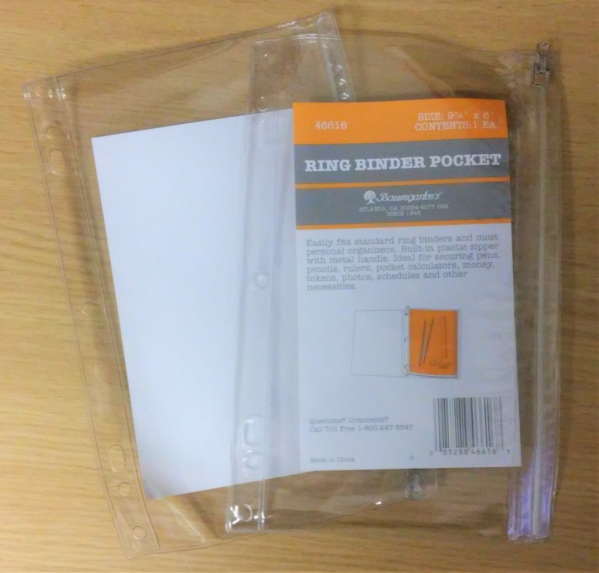 Zippered Plastic Pocket Protector Pocket Protector For Lab Coats