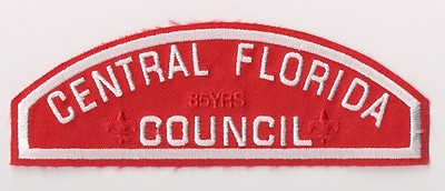 BSA Central Florida Council RWS CSP, 85th Anniversary 2007, MINT! | eBay