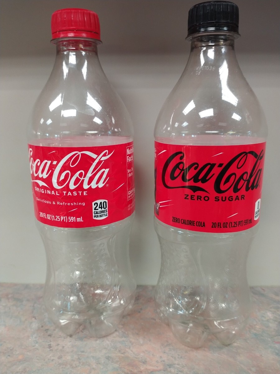 Empty Coke Plastic Bottle