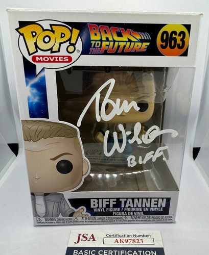 Tom Wilson Signed Back To The Future #963 Biff Tannen Funko Pop! JSA COA | eBay