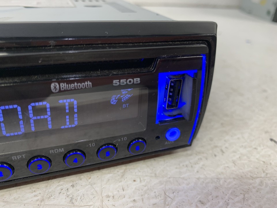 BOSS 550B radio stereo Bluetooth AUX USB CD player single din receiver ...