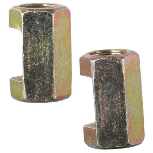 10 Pcs Plating Iron M10 Thread 25mm Coupling Nut Chandelier Ceiling ...