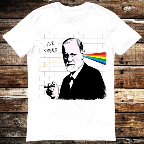 Pink Freud Dark Side of Your Mom Parody Sigmund Floyd Punk Joke T Shirt ...