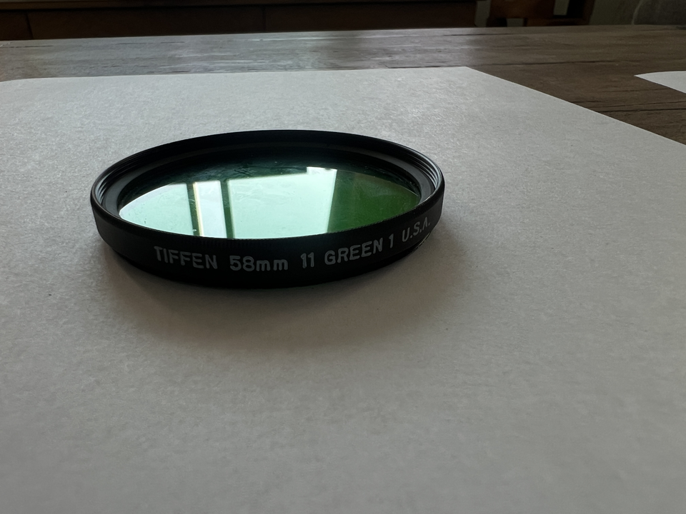 Tiffen 58mm Lens Filter - Green 11 | eBay