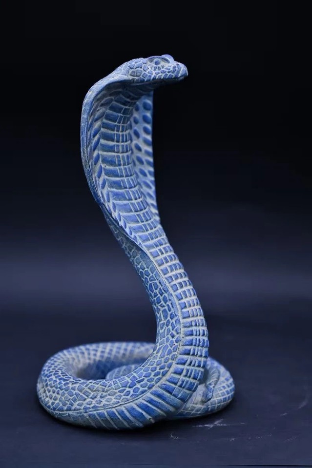 Rare Ancient Egyptian Antiquities Mighty Cobra Snake Figure Pharaonic ...