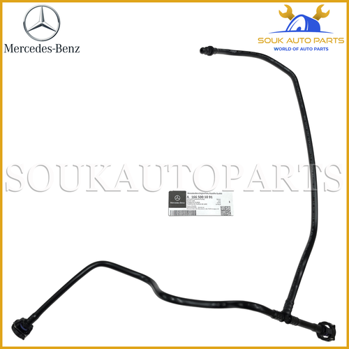 A1665001091 Genuine Mercedes Benz RADIATOR OVERFLOW HOSE PIPE- BLEED ...