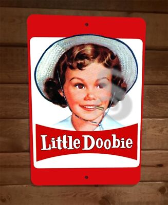 Little Doobie 420 Mary Jane 8x12 Metal Wall Hemp Pot Sign | eBay