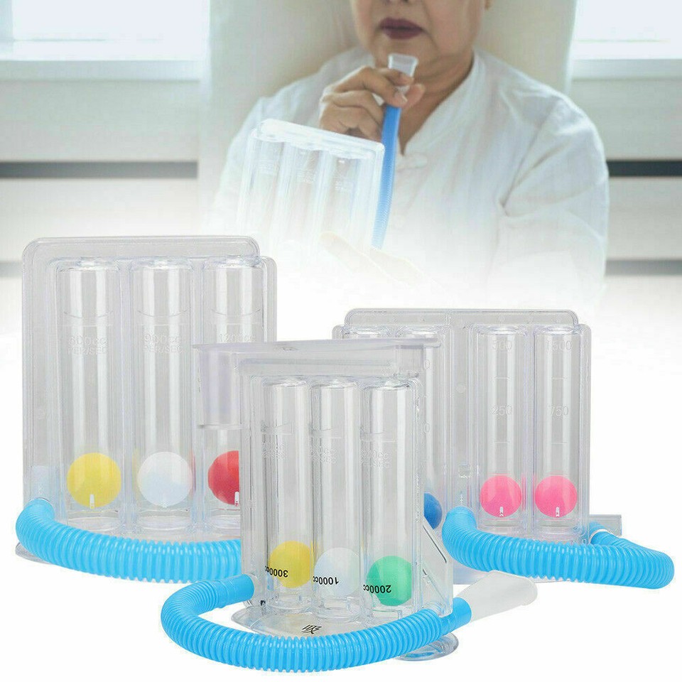 Lung Health Breathing Exercise Device Exerciser air physio breather ...