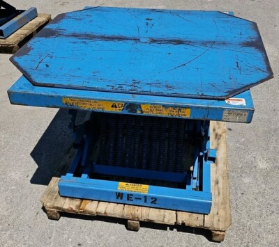 10-263-10-177-6-105 AMI Spring Loaded Pallet Leveler Positioner 42"x46 ...