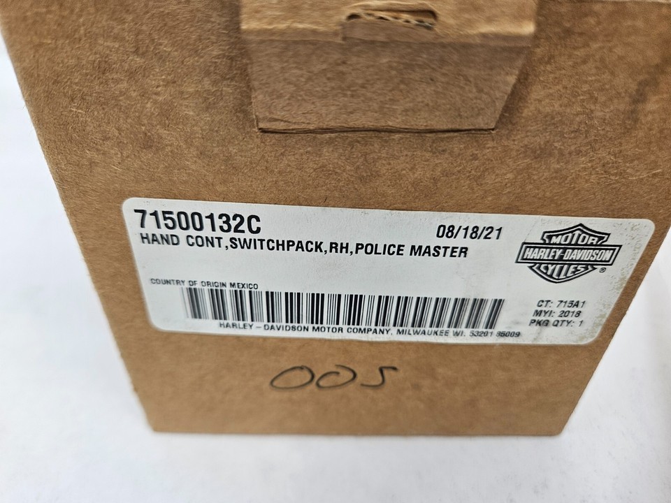 NEW 14-23 Harley Touring Police Right Hand Control Switch FLHP FLHTP ...